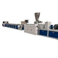China PVC Profile Production Line Twin Screw Extruder 22KW to 55KW for sale
