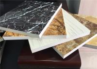 China PVC Artificial Marble Board Line Panel Wall Profile Extruder Making Machine 600mm for sale