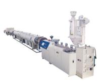 China PPR Pipe Extrusion Line with 40-120 RPM Screw Speed and 100-300 kg/h Output for Ø20-160mm Pipes for sale