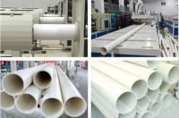 China PVC UPVC Pipe Making Machine 16-800mm Twin Screw Extruder for Sewer Drainage for sale