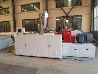 China 55/110 High Precision PVC Plastic Profile Extrusion Machine 22KW 18m for sale