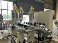 China PPR Pipe Extrusion Machine 63mm 110mm Double Wall Corrugated Pipe Production Line for sale