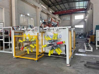 China Bobinadora de plástico de disco doble totalmente automática para bobinas de HDPE / Pert / LDPE de 16-63 mm para un rango de bobinado de 1600-3200 mm en venta