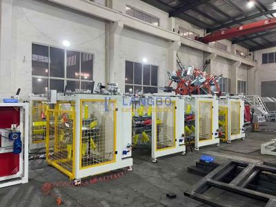 China Bobinadora de plástico de disco doble totalmente automática para bobinas de HDPE / Pert / LDPE de 16-63 mm para un rango de bobinado de 1600-3200 mm en venta