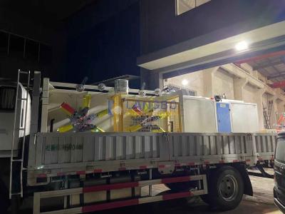 China Bobinadora de plástico de disco doble totalmente automática para bobinas de HDPE / Pert / LDPE de 16-63 mm para un rango de bobinado de 1600-3200 mm en venta