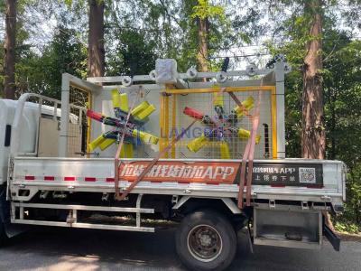 China Bobinadora de plástico de disco doble totalmente automática para bobinas de HDPE / Pert / LDPE de 16-63 mm para un rango de bobinado de 1600-3200 mm en venta