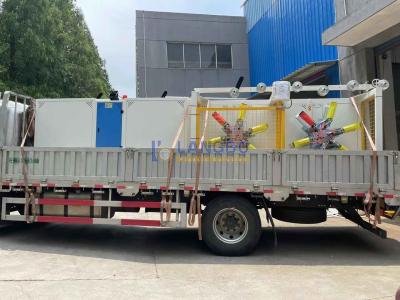 China Bobinadora de plástico de disco doble totalmente automática para bobinas de HDPE / Pert / LDPE de 16-63 mm para un rango de bobinado de 1600-3200 mm en venta