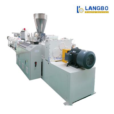 Китай Пластмассовая ПВХ ПВХ ПВХ УПВХ Водная электропроводная труба Экструзионная производственная линия продается