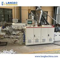 China Automatic Twin Screw PVC Pipe Extrusion Machine 16-630mm Hose Production Line for sale