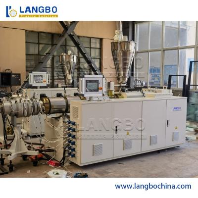 Cina Macchine per l'estrusione di plastica attrezzature in plastica PVC PP PE tubo di estrusore di produzione di macchine in vendita