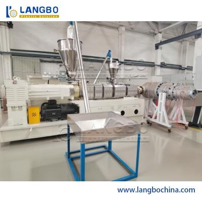 中国 水道,排水,灌水管と電気管のための16~1600mm高速プラスチックPVCエクストルーダー 販売のため