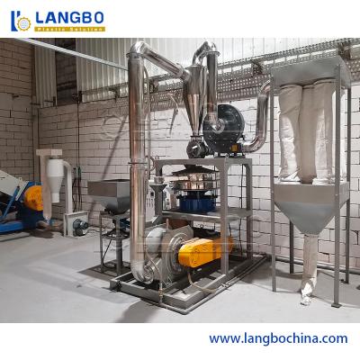 China PVC Pulverizer Machine / Plastic Recycling Powder Making Machine for sale