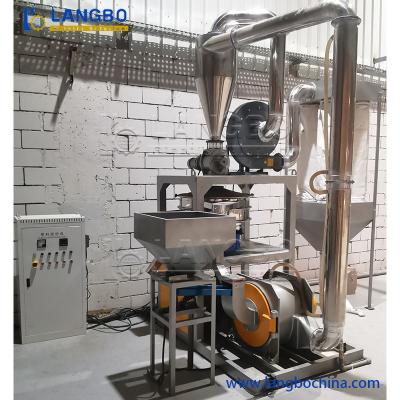 China Plastic Hard Pieces Grinding PVC Powder Pulverizer Making Machine for sale