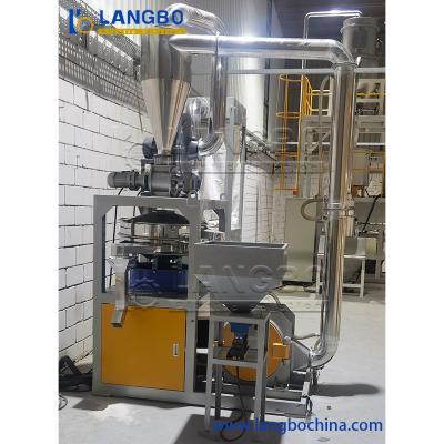 China PE PP PVC Automatic High Speed Plastic Pulverizer Machine for sale
