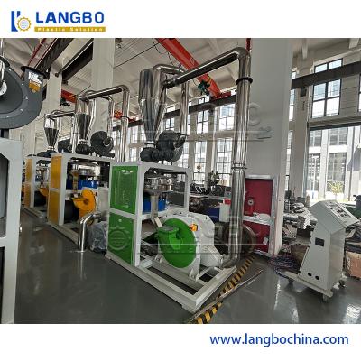 China Pulverizer Machine Cost For PP PE PVC Material for sale