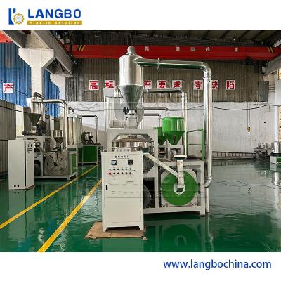 China PVC PE PP Plastic Powder Making Pulverizer Milling Machine for sale