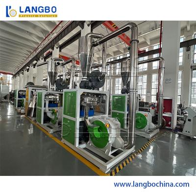 China Professional Plastic Pulverizer Grinding Machine For Making PP PE PVC Powder for sale