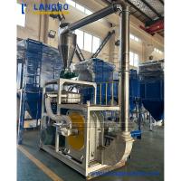 China PVC Pulverizer Machine 100-900kg/h 15-100mesh for Hard Soft PVC Recycling for sale