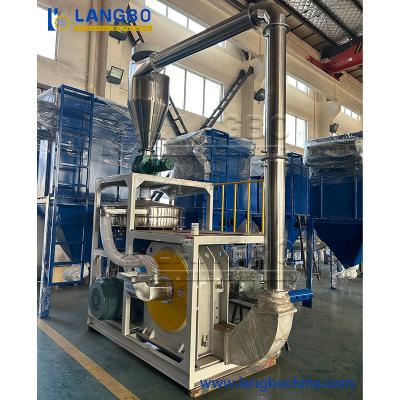 China 500-1000KG/HR Capacity PVC Pulverizer Crusher Grinding Machine Ultimate Solution for Powder Making for sale