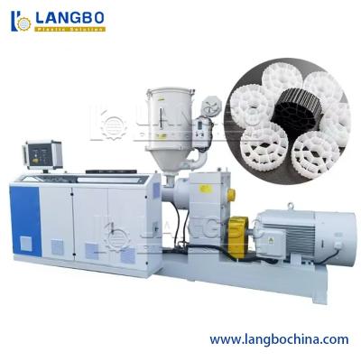 Китай Водная сеть Mbbr Профиль Производственная линия Mbbr Экструдер продается