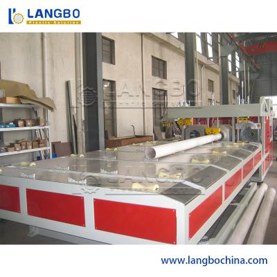China Electric PVC Pipe Extrusion Machine / Pipe Belling Machine With DTC Spiral Feeding Machine for sale