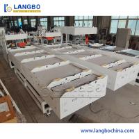 China Automatic PVC Pipe Belling Machine 50-630mm Diameter Range with 10.5-22.5kW Heating Power for sale
