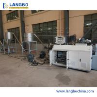 China PVC Granulating Line SJSZ80/156 Conical Twin Screw Pelletizer 320-450 kg/h for sale