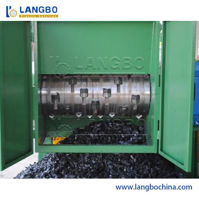 China More Power Plastic Shredder Machine With Full Automatic Operation And 500KG/H Capacity for sale