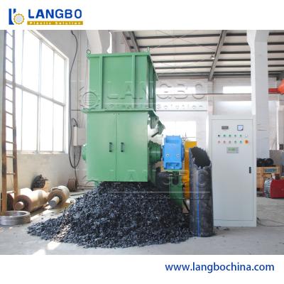 China More Power Plastic Shredder Machine With Full Automatic Operation And 500KG/H Capacity for sale
