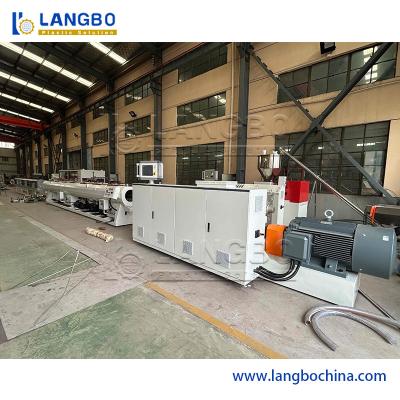 중국 16-1600mm 고속 HDPE PE 플라스틱 물 가스 파이프 추출기 기계 고효율의 플라스틱 파이프 제조 판매용