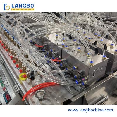 China High Output PVC Profile Extrusion Line 300MM Profile Size 250KG/H Capacity for sale