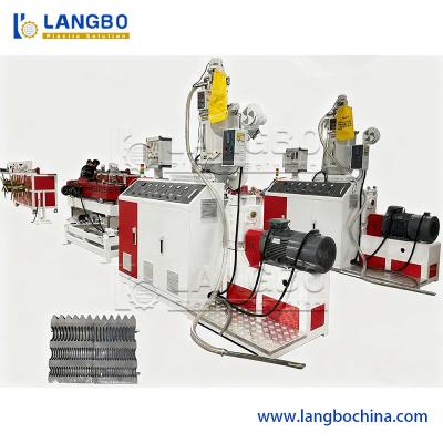 China High Speed Plastic Corrugated Pipe Machine / Corrugated Tube Extruder Making Machine for sale