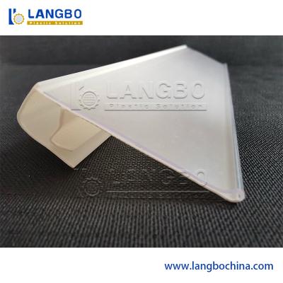 China Plastic PP / PE / LDPE Soft PVC Transparent Profile Extruder Making Machine for sale