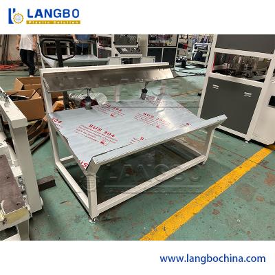 China Plastic PP / PE / LDPE Soft PVC Transparent Profile Extruder Making Machine for sale