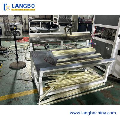 China Plastic Machine of PP/PE/LDPE Soft PVC Transparent Profile Machine for sale