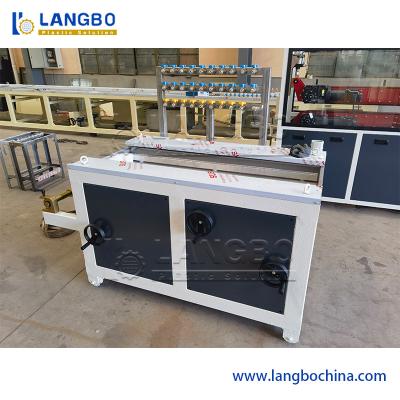 China Plastic PP / PE / LDPE Soft PVC Transparent Profile Extruder for sale