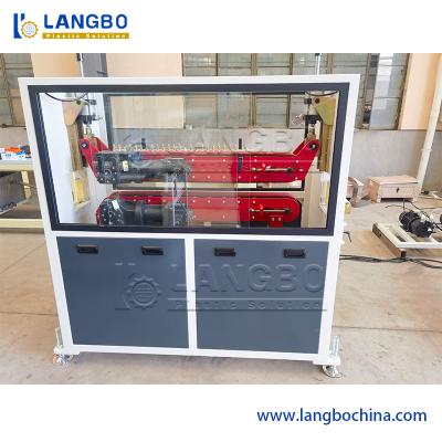 China PVC Supermarket Price Label Strip Extrusion Plastic Shelf Edge Display Tag Extruder for sale