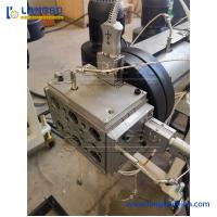 China PVC Profile Extrusion Line 180-600mm Width Conical Twin Screw Extruder for sale
