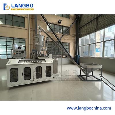 China Architectural WPC Profile Extrusion Line 240MM Product Size 37KW Motor Power for sale