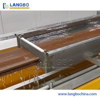 China WPC Decking Extrusion Machine 55kw Conical Twin Screw for Continuous Production for sale