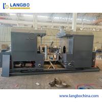 China Automatic PVC Pipe Threading Machine 16-160 mm CNC Plastic Pipe Threader for sale