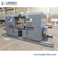 China Automatic PVC PE Pipe Threading Machine 16-160mm CNC Thread Cutter for sale