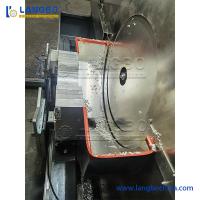 China Automatic PVC PE Plastic Pipe Thread Cutting Machine 16-160mm CNC Threading for sale