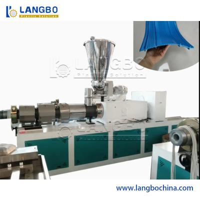 중국 공장 가격 플라스틱 방수 스트립 바 프로파일 시트 압출기 생산 라인 판매용