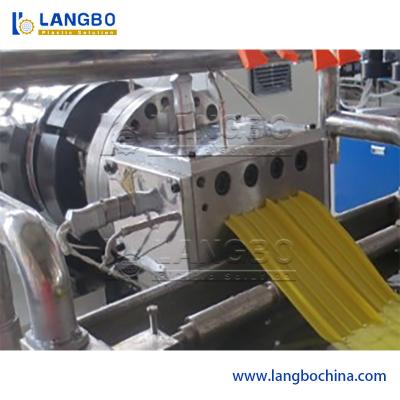China PVC/TPU/Vinyl Waterstop Extrusion Line Extruder Machine Hydrofoil Waterstoper for sale