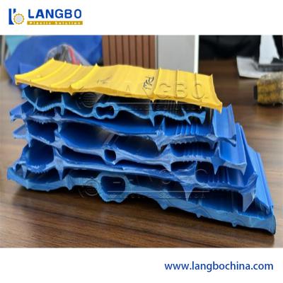 China Plastic PVC Water Stopper Profile Extrusion Production Line/PVC Water Stop Making Machine for sale