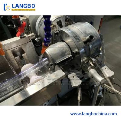China High Pressure Flexible Transparent PVC Braided Hose Extruder PVC Fiber Reinforced Pipe Extrusion Machine for sale