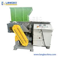 China Single Shaft Plastic Shredder 300-1000kg/hr for PET HDPE LDPE Bottle Crushing Machine for sale