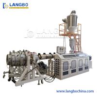 China Automatic HDPE PE Pipe Extrusion Machine 20-1200mm Diameter PLC Control for sale
