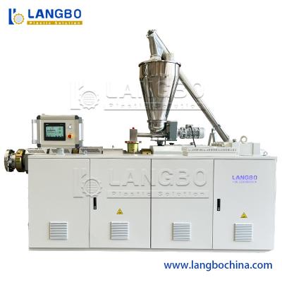 China CPVC Pvc Pipe Extruder 75 - 250mm Plastic Pipe Production Line for sale